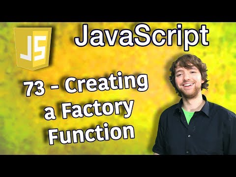 Learn JavaScript Programming Tutorial 73 Creating a Factory Function - Mind Luster