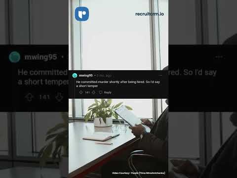 Watch recruiters on Reddit talk about some of the traits their worst hires had!