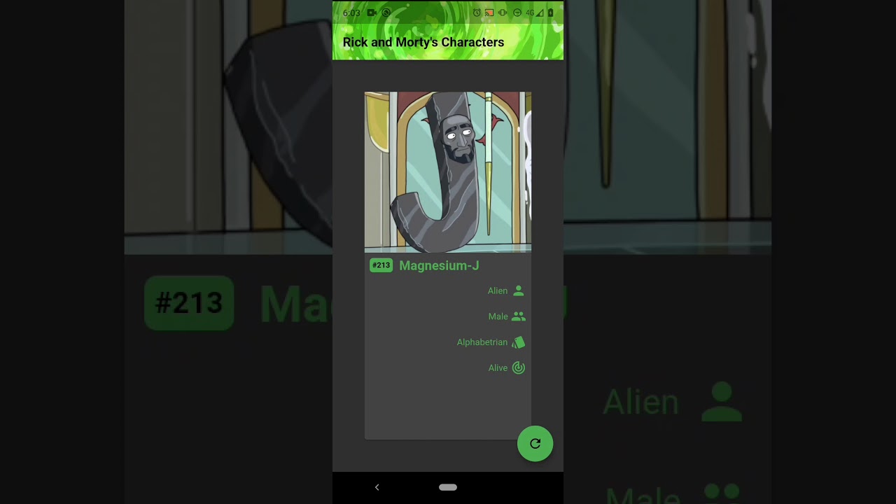 Rick and Morty API with Flutter