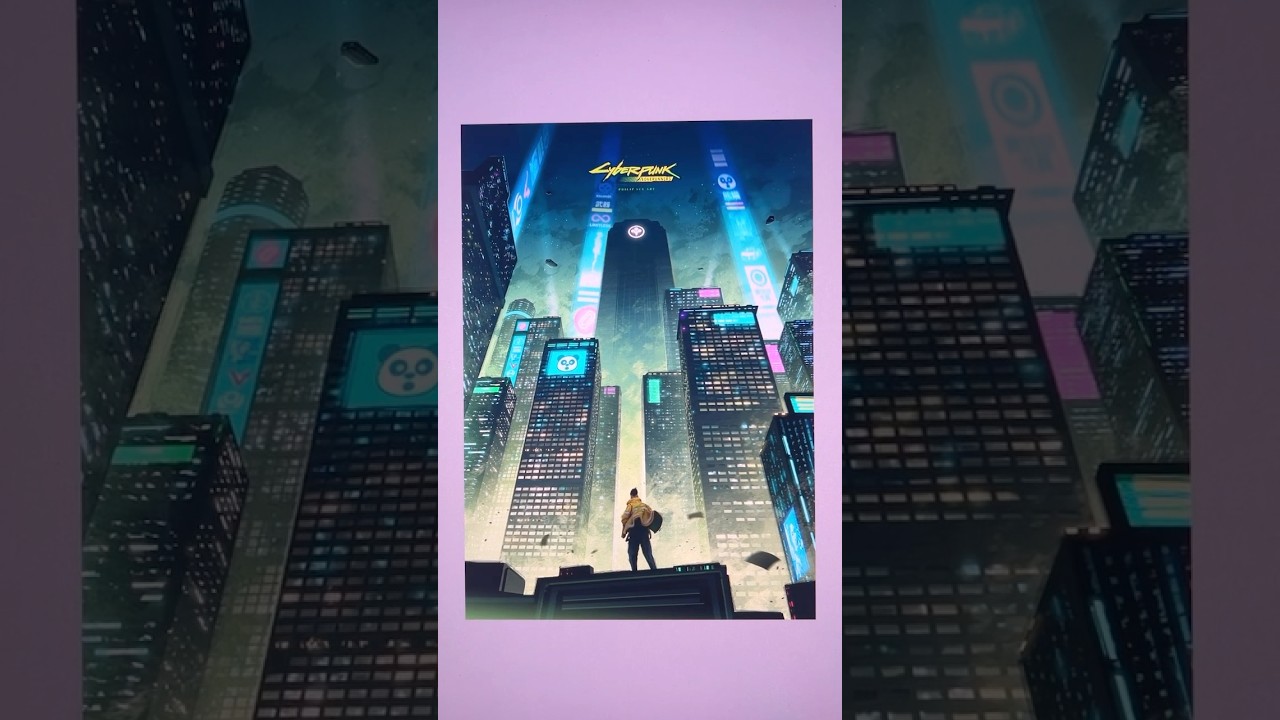 Cyberpunk ✨ Tutorials & brushes on my patreon #arttutorial #digitalart #photoshop