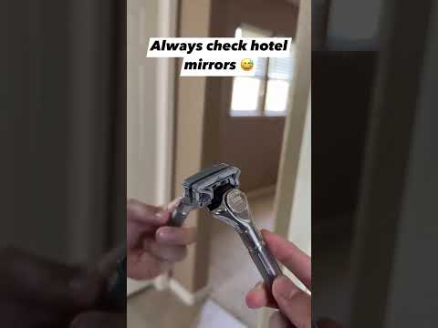 Always check your hotels mirrors πͺπ±π