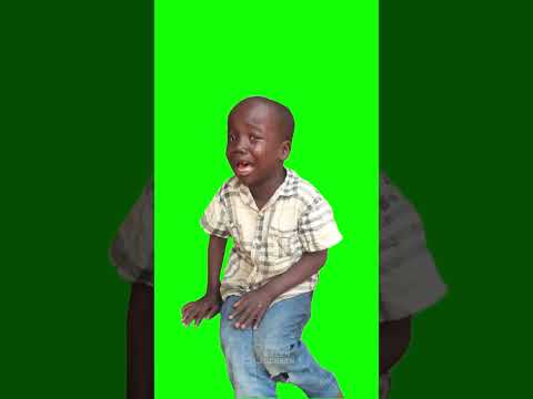 Green Screen African Boy Crying Then Laughing Meme