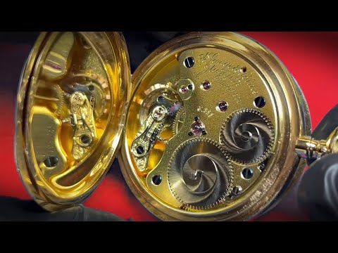 The FULL TREATMENT for this A. Lange & Söhne 18K Gold Pocket Watch