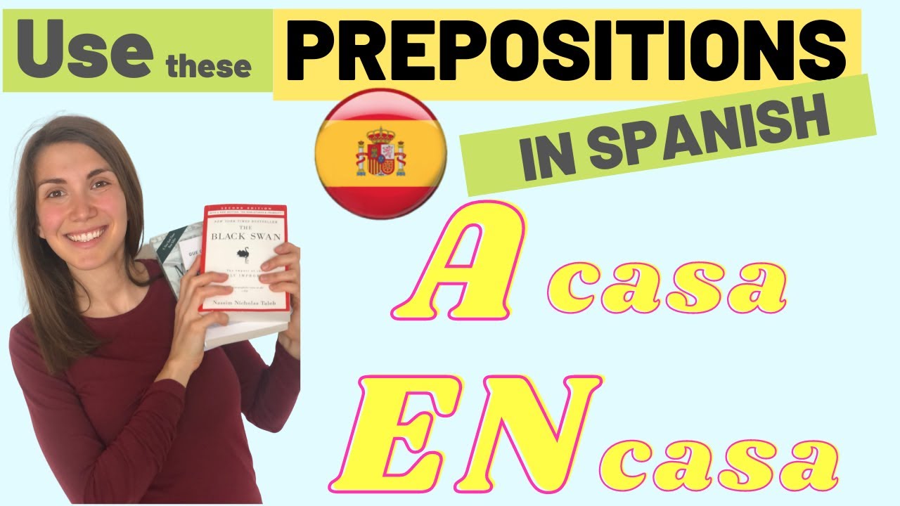DO NOT confuse A and EN - Spanish Prepositions + exercises