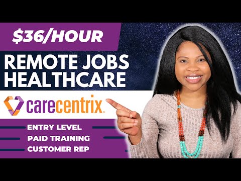 Healthcare Remote Jobs| Data Entry w/Carecentrix, LPN ( Customer service role)
