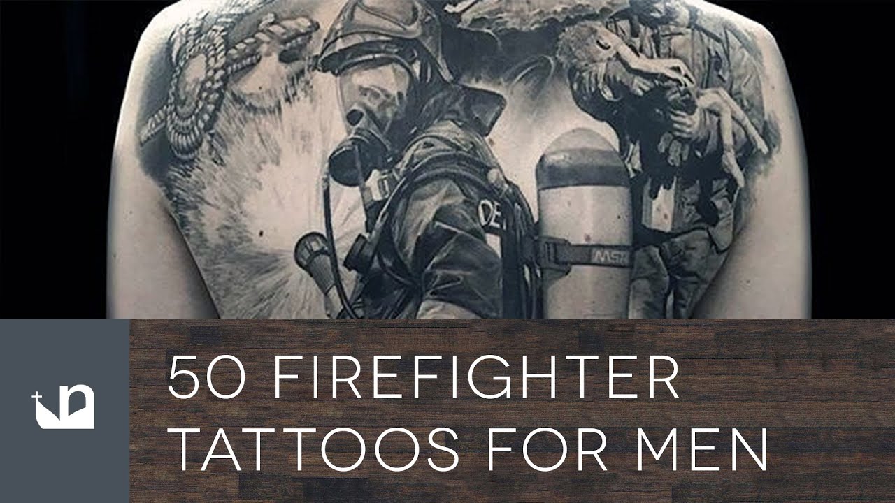 50 Firefighter Tattoos For Men