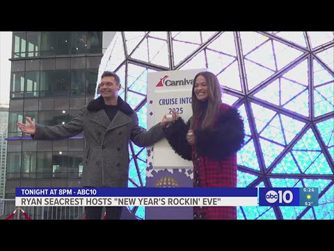 Ryan Seacrest to host 20th "New Year's Rockin Eve Celebration at times square