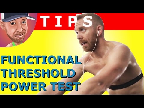 Triathlon Bike FTP Functional Threshold Power Test