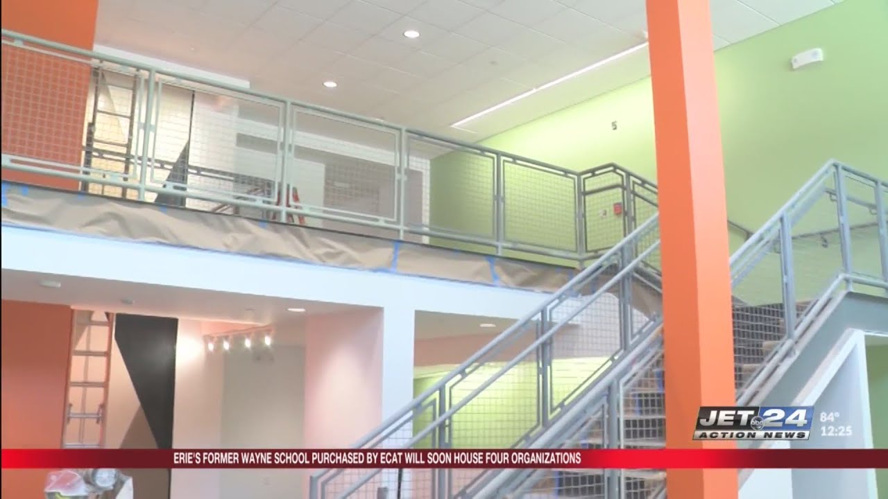 Watch: Inside look at former Wayne School building as construction nears an end