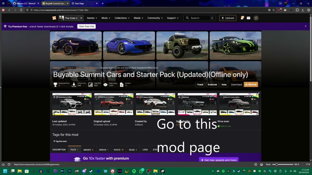 The Crew 2 Purchasable Summit vehicles tutorial
