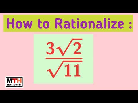 How to rationalise the denominator || surds || Math Tutorial