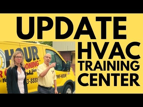 New HVAC Training Center at One Hour Heating and Air Conditioning [How to become an HVAC Technician]