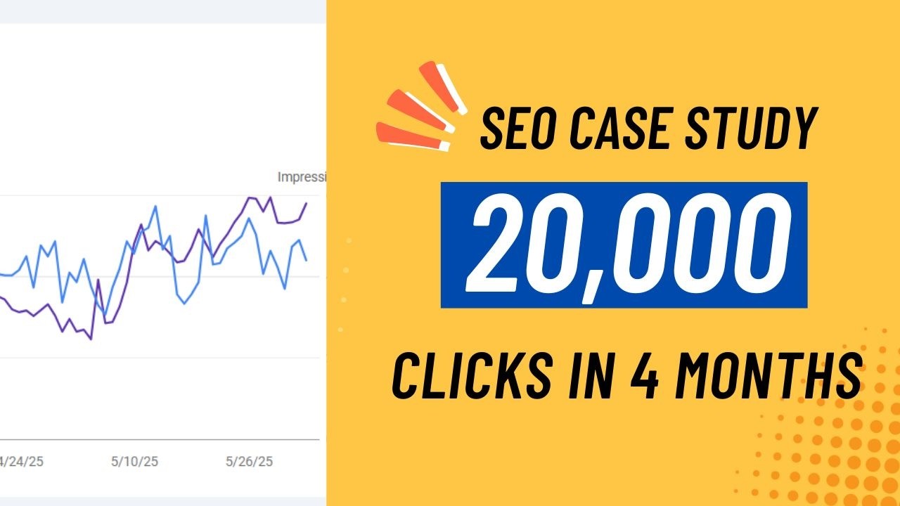SEO Case Study: 20K Clicks in 4 Months In a Competitive Niche