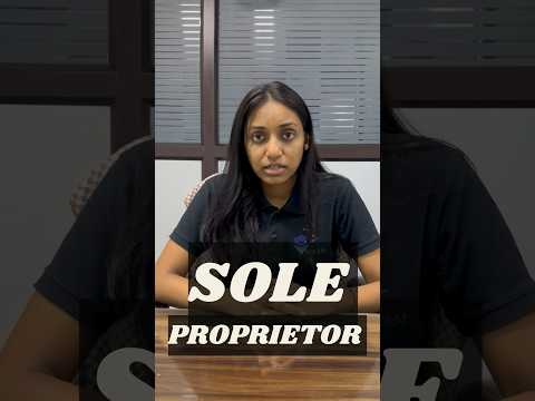 What is Sole Proprietorship? Understand Business in 1-Minute
