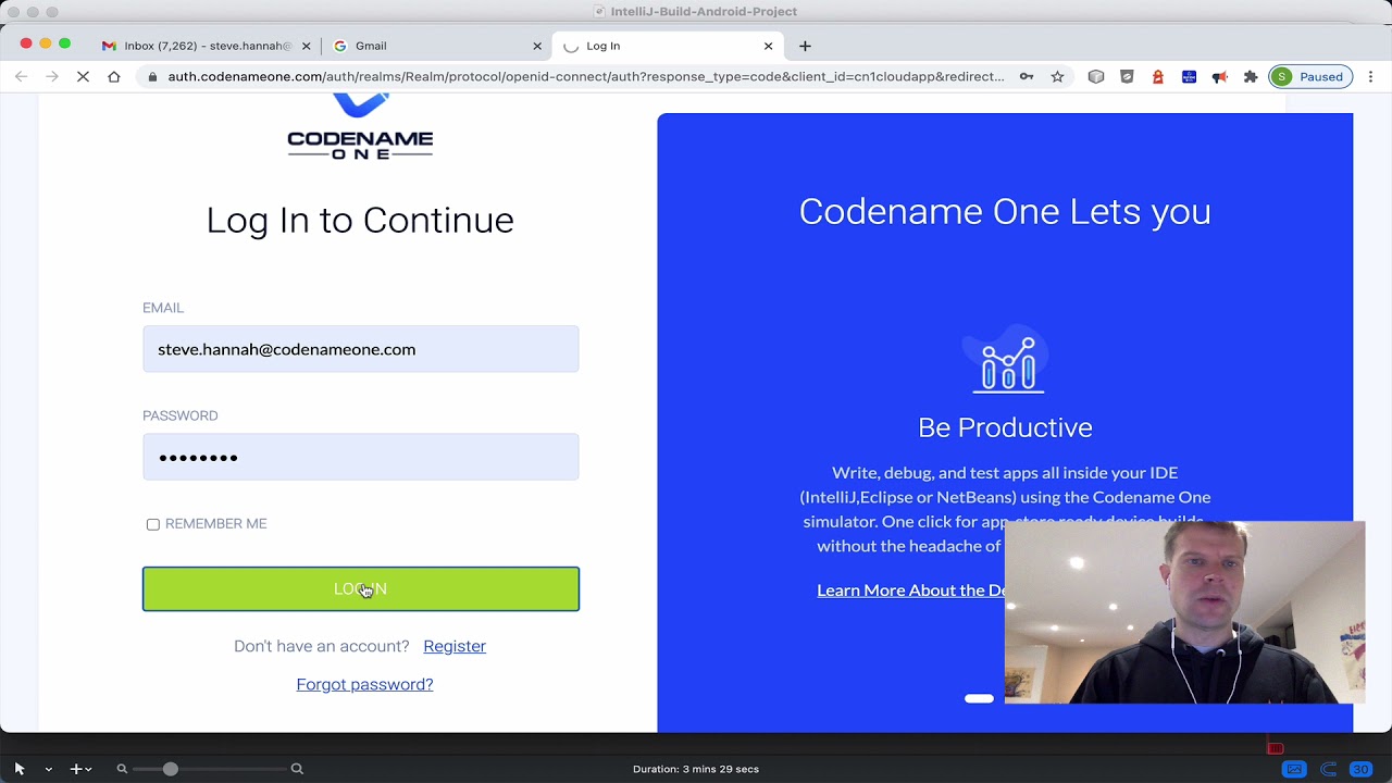 How to build Codename One Project for Android