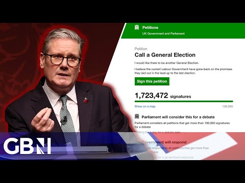 MILLIONS sign petition calling for General Election thanks to Starmer's '1984 socialist nightmare!'