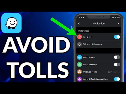 How To Avoid Tolls On Waze App