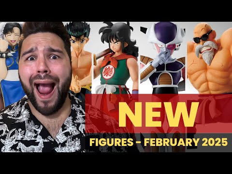 NEW Anime Figures Releasing THIS MONTH!!! | February 2025 Figure News Update