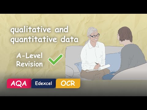 Qualitative and Quantitative data (Psychology Issues Explained) #Alevel #Revision