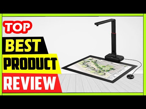 Best High Resolution HD Camera Book Document Scanner Review