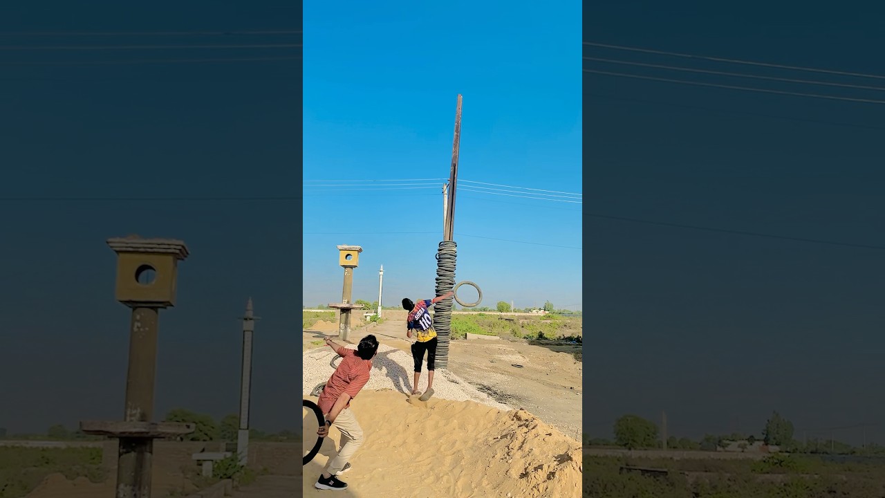 World Record Tyre Throw Attempt – Can We Do It? #shorts