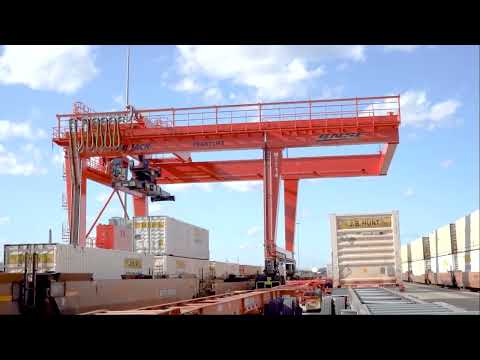 Translift RTG Cranes for Intermodal and Port Applications from Mi-Jack