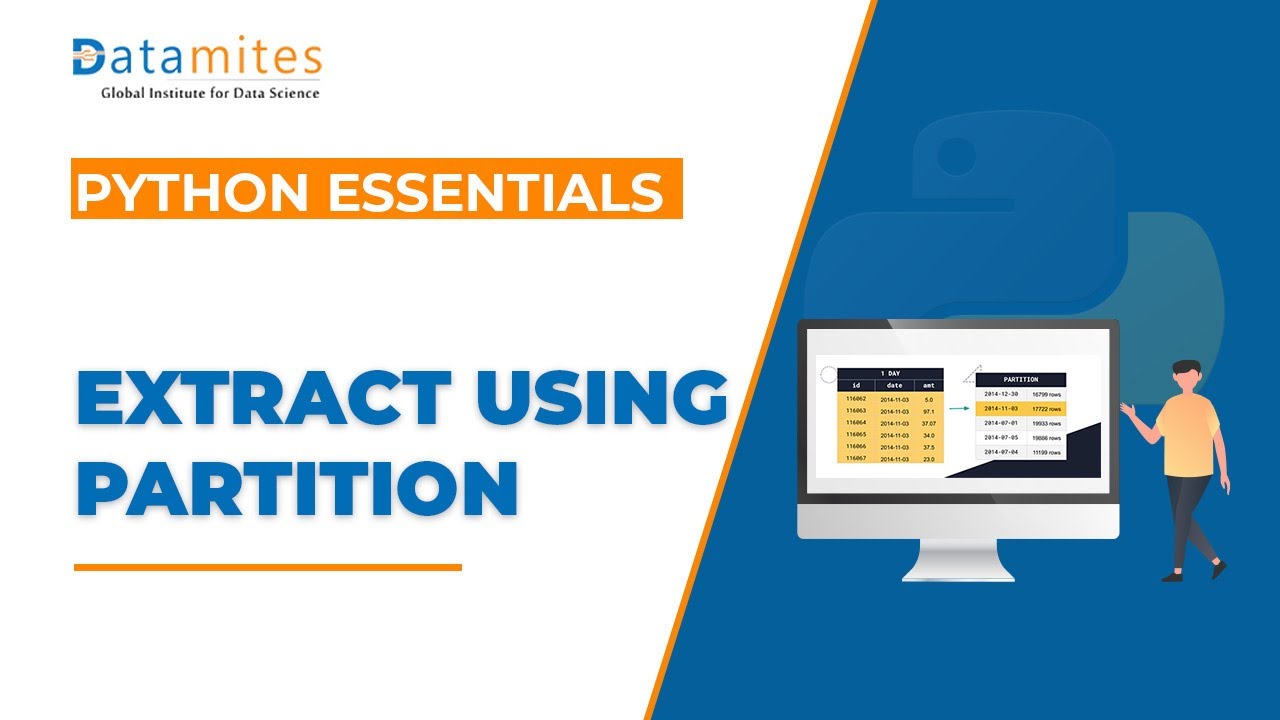 Extraction using Partition string method - Python Essentials