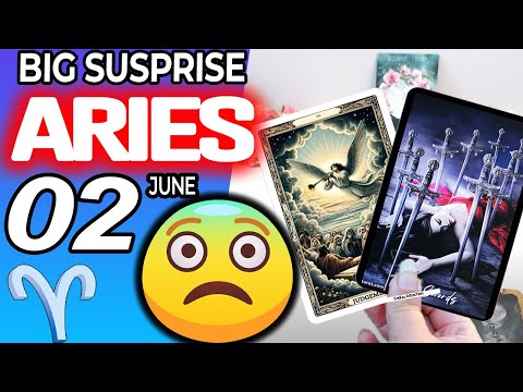 Aries โ๏ธ๐จ BIG SUSPRISE ๐จ horoscope for today JUNE 2 2024 โ๏ธ #aries tarot JUNE 2 2024