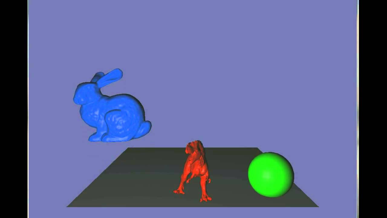 Multiple Material Objects - OpenGL