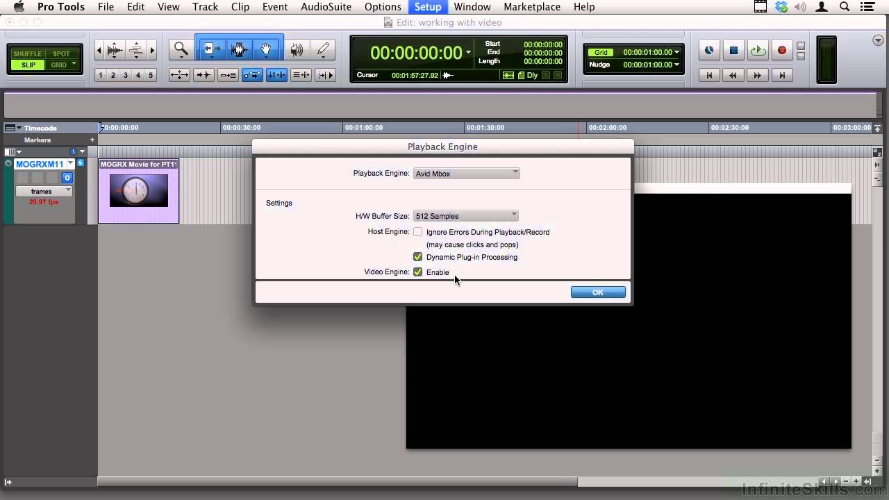 Pro Tools 11 Tutorial | Importing The Movie