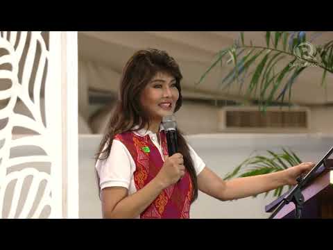 Senator Imee Marcos aims for second term