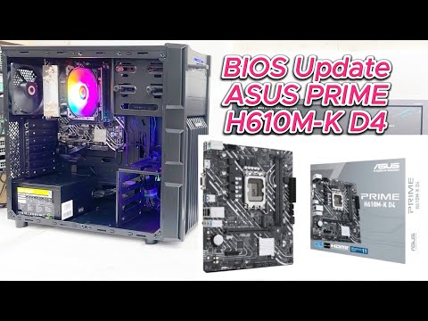 BIOS Update ASUS PRIME H610M-K D4 | ASUS BIOS update with i9-12900K
