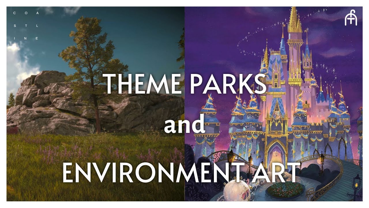 Theme Parks Teaching Video Game Environment Art