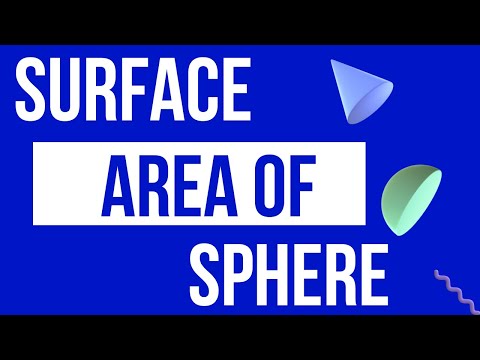 SURFACE AREA OF SPHERE