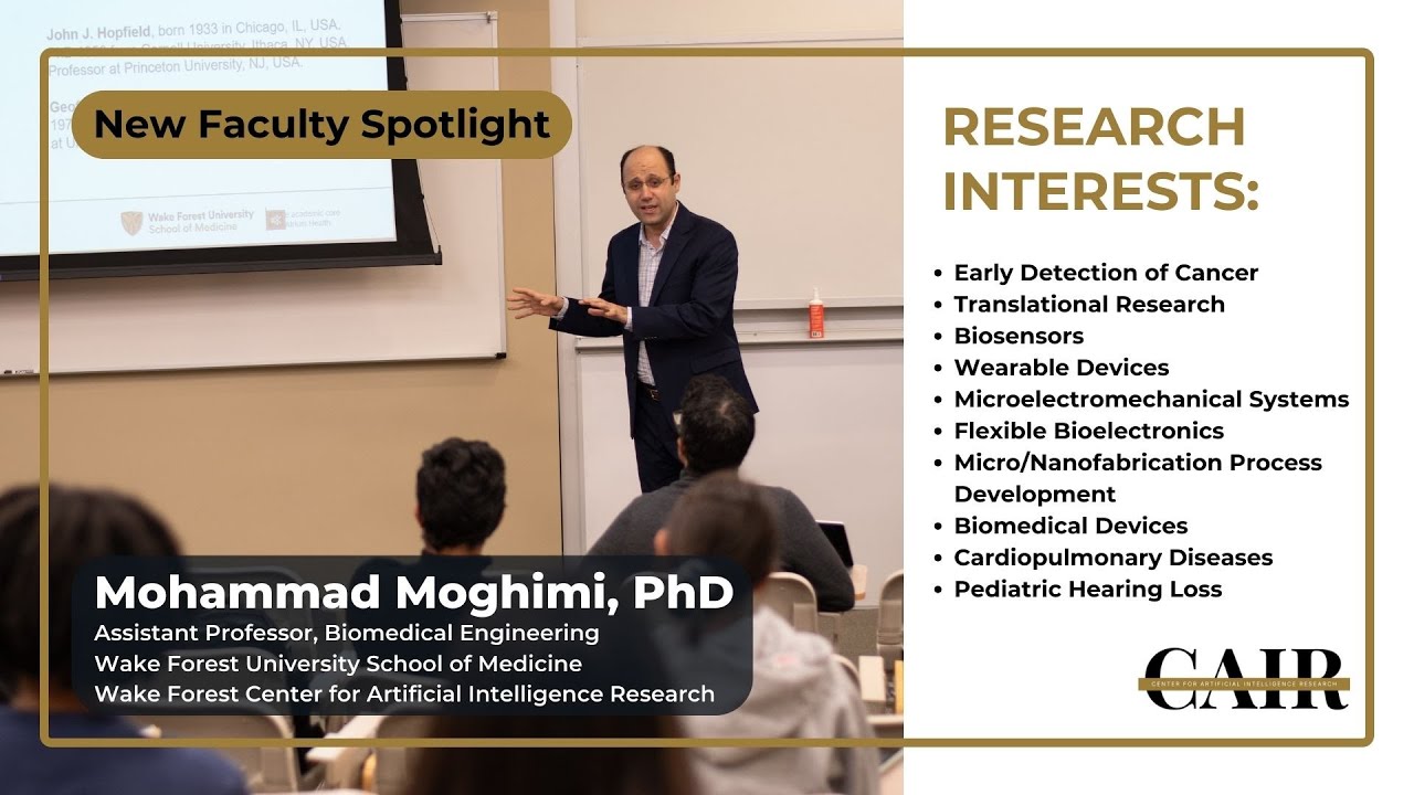 New Faculty Interview: Mohammad Moghimi, PhD