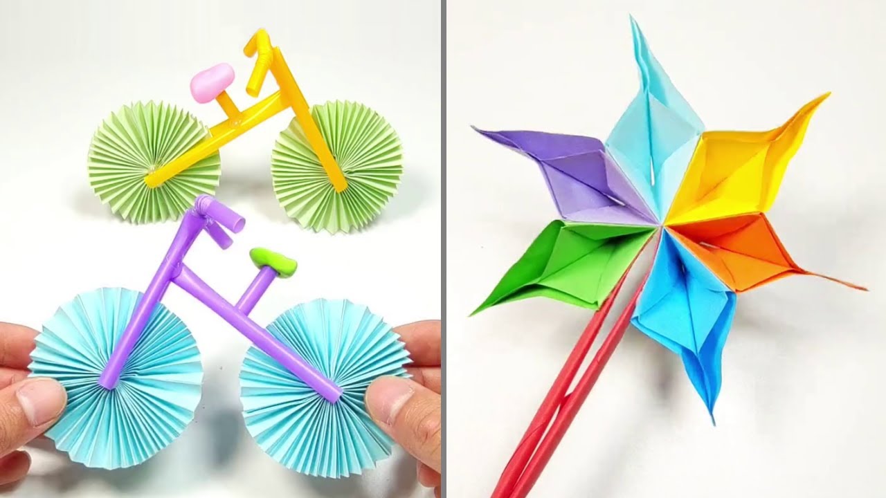 Super Easy Paper Folding Crafts | Simple Kids Craft Ideas and Fun Activities | Craft Video Tutorials