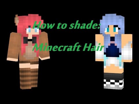 How to Shade: Minecraft Hair :D Minecraft Blog