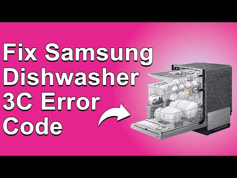 How To Fix The Samsung Dishwasher 3C Error Code - Meaning, Causes, & Solutions (Prompt Troubleshoot)