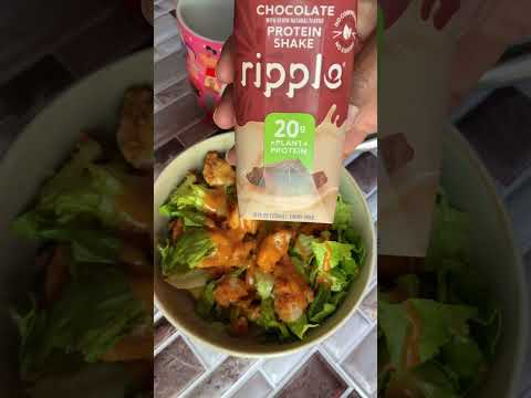“We got food at home” Buffalo Chicken Salad featuring #primalkitchen and #ripplefoods