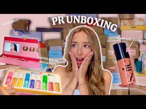 GIANT pr unboxing! (sol de janeiro, saie, mcobeauty, etc)
