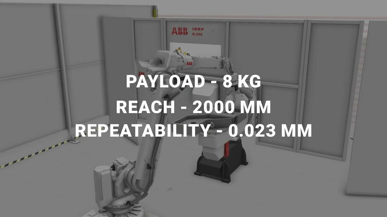 ABB IRB 2600 3D simulation