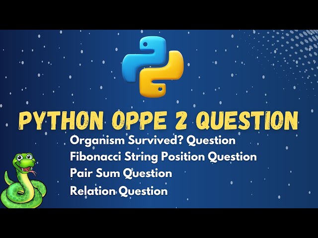 Understanding Python OPPE 2: Key Questions and Concepts | Galaxy.ai | Galaxy.ai