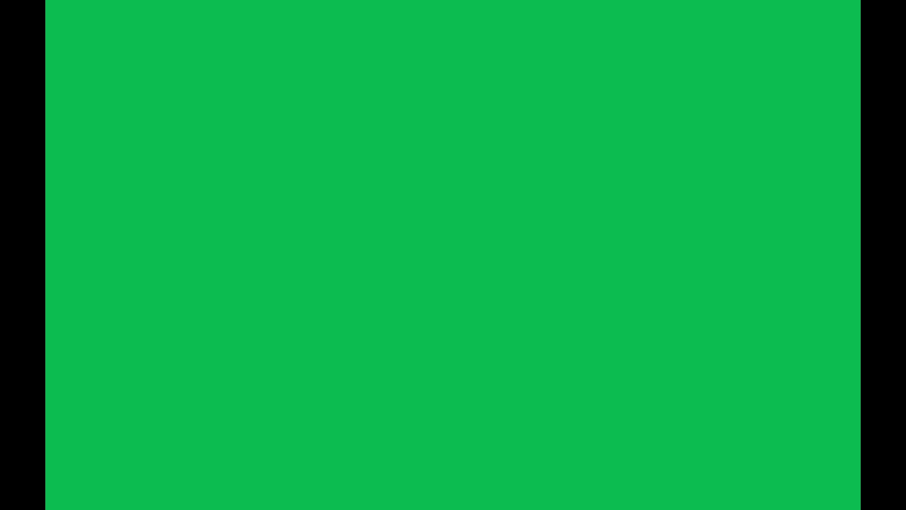 10 minutes of 4K Solid Green Background