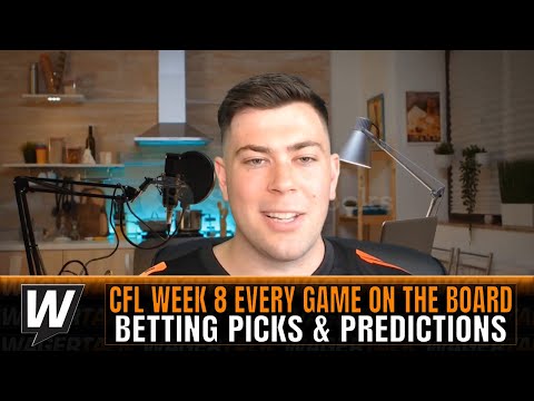 CFL Picks Today - Canadian Football League Every Game on the Board for Week 8