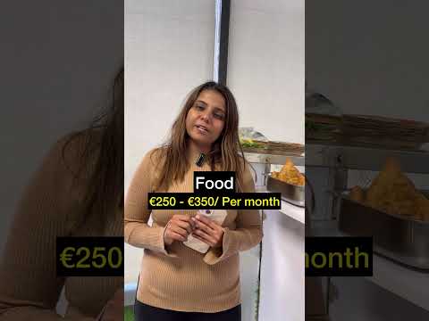 The cost of living in Ireland: A guide for students | cost of living in ireland | #shorts