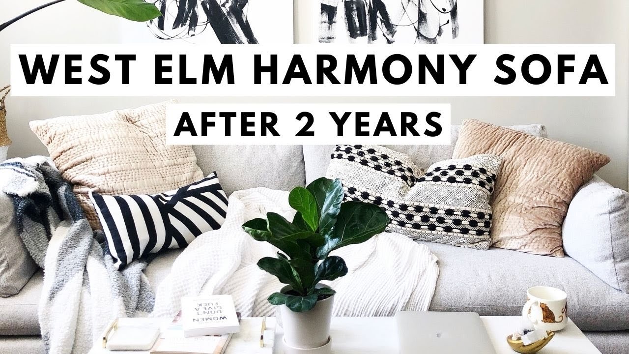 Review Of The West Elm Harmony Sofa After 2 Years