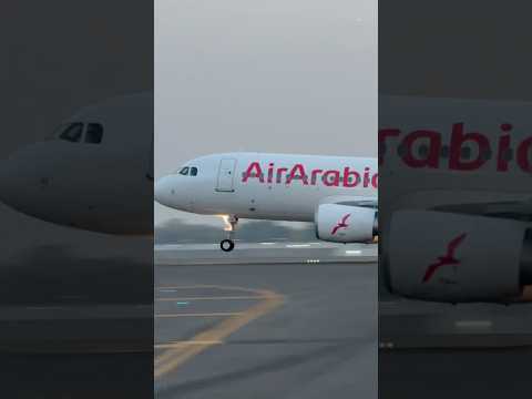 AirBus-320 TakeOff | AirArabia | #shorts #trending #viralshorts #aviation #arabia #airbus