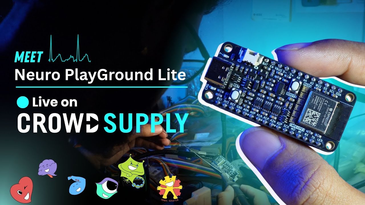 Introducing Neuro PlayGround Lite (NPG Lite) | Multi-channel & Wireless | @crowd_supply