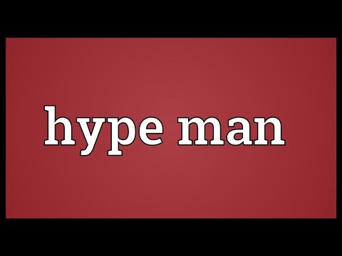 Hype man Meaning