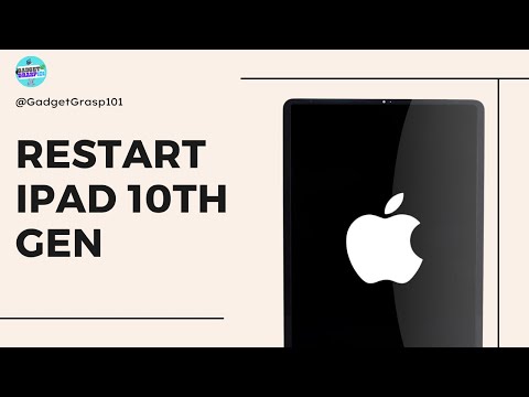 How to Restart iPad 10th Generation
